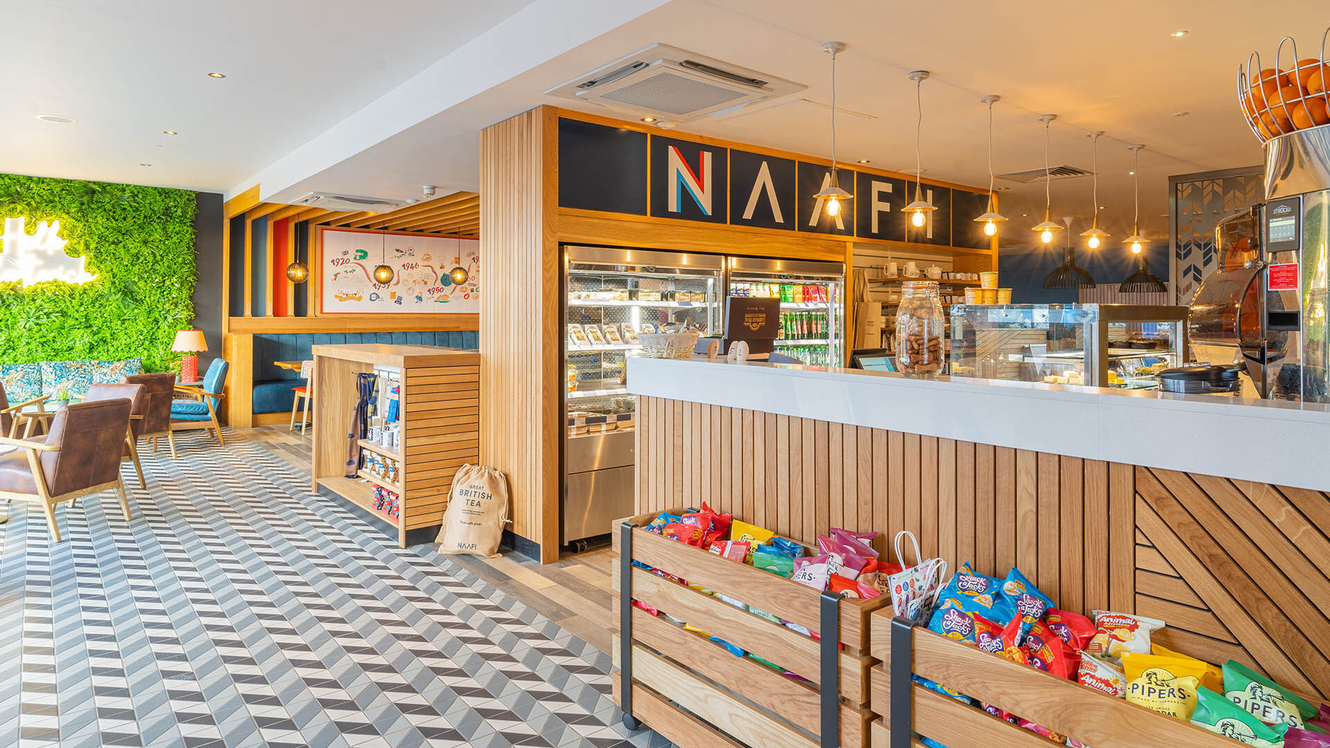 Ministry of Defence fit out of NAAFI