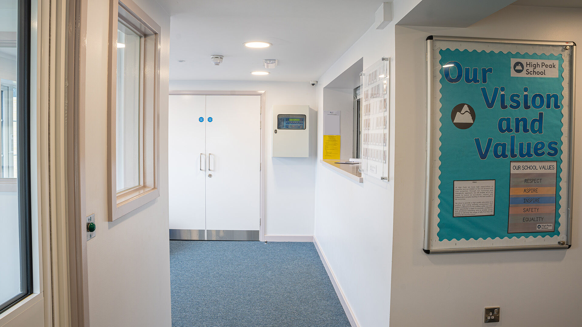 High peak school build transformation