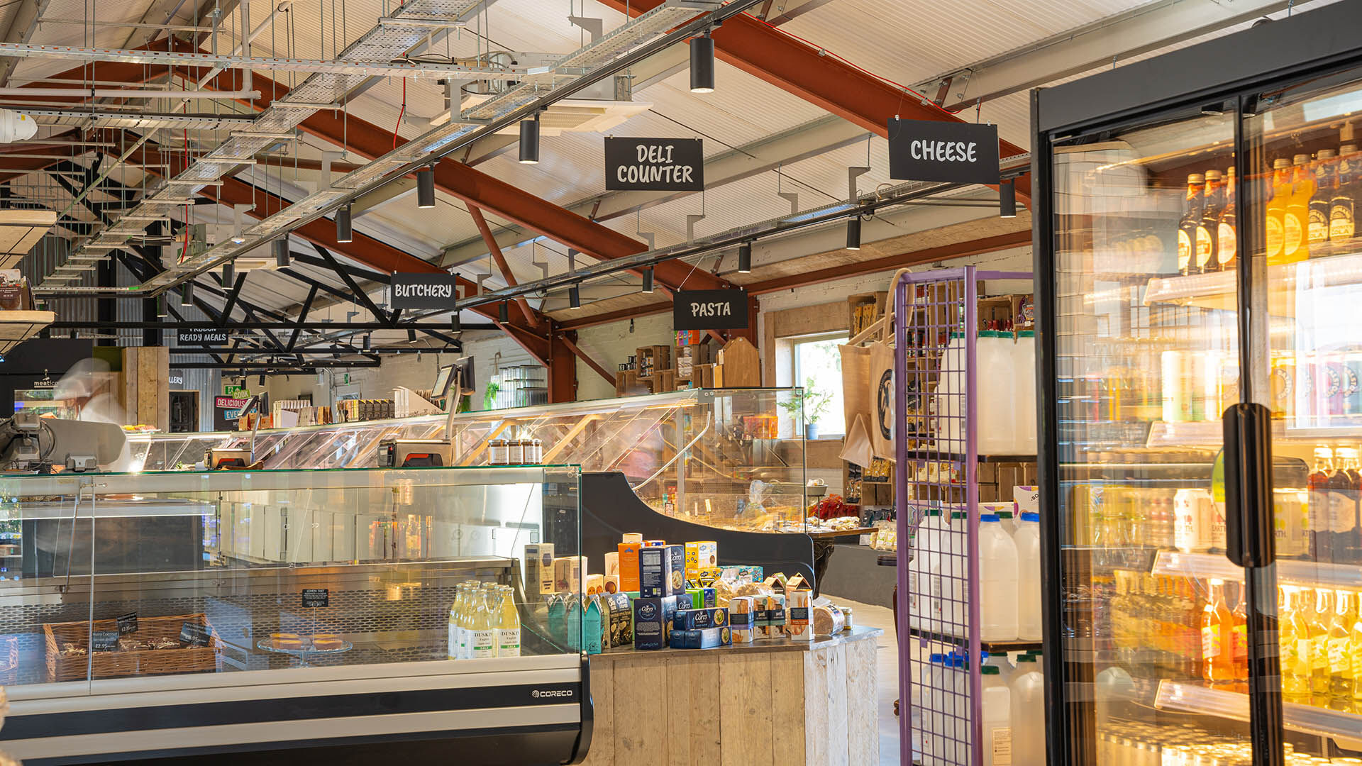 Farm Shop Fit-Out Project by Design and Build Specialists Concorde BGW