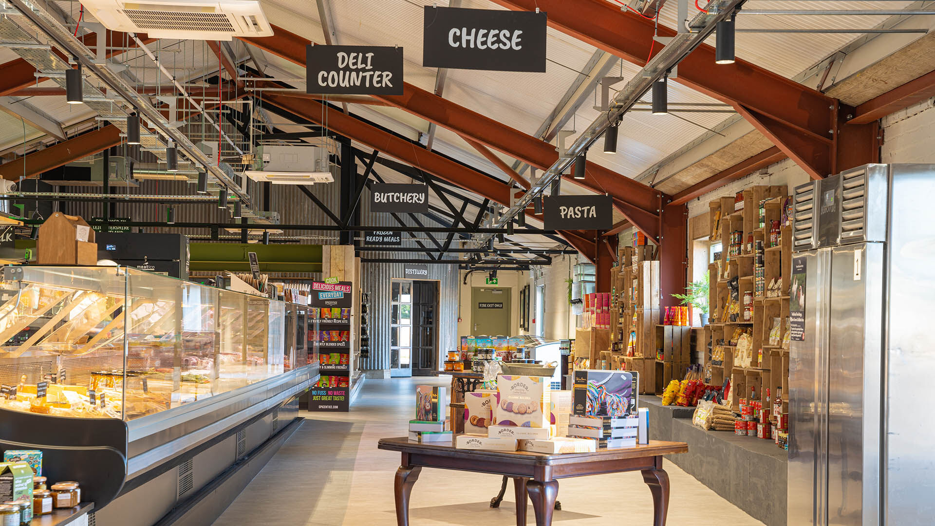 Farm Shop Fit-Out Project by Design and Build Specialists Concorde BGW